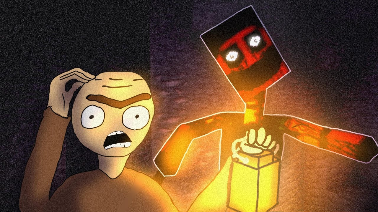 4 idiots get lost in the SCARIEST Minecraft horror mod | Dread Revamped ...