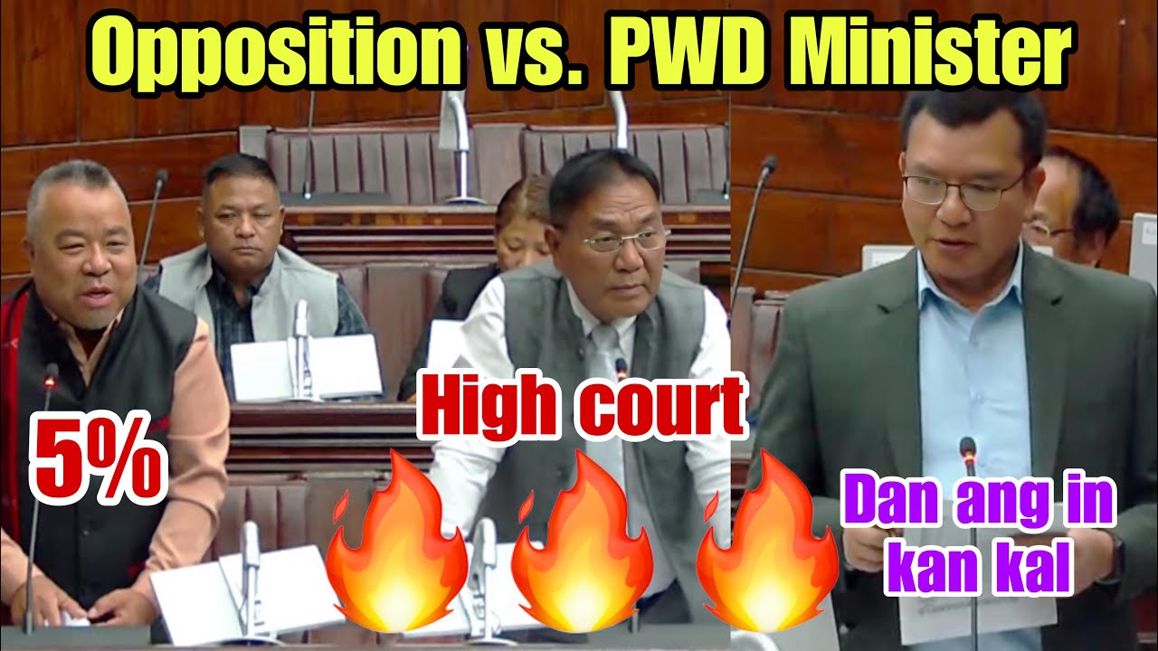 Inhnial buai leh ta - PWD Minister, Pu Robert-a, Pu TBC-a, & Pu ...