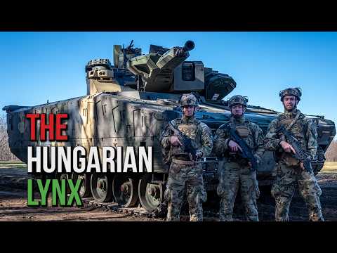 The Hungarian Lynx armoured infantry fighting vehicle