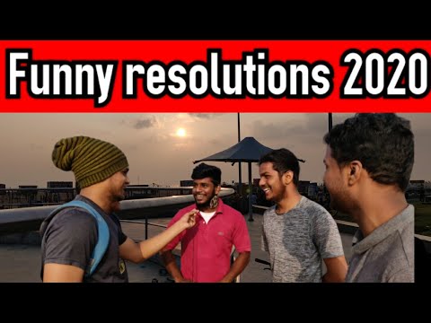 Funny Resolutions 2020 | New Year Resolution 2020 | vijayawsom - YouTube