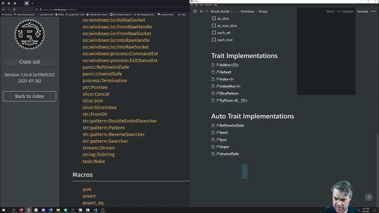 Live Stream - Exploring Rust Arrays part 2 - YouTube