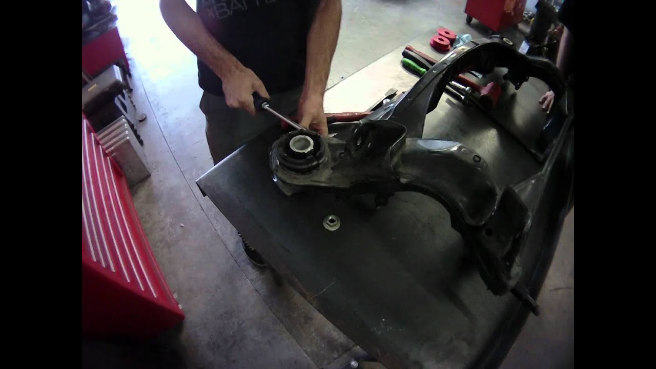 BATTLE VERSION LEXUS SC300, SUPRA MKIV, INSTALL REAR SUBFRAME (FRONT ...