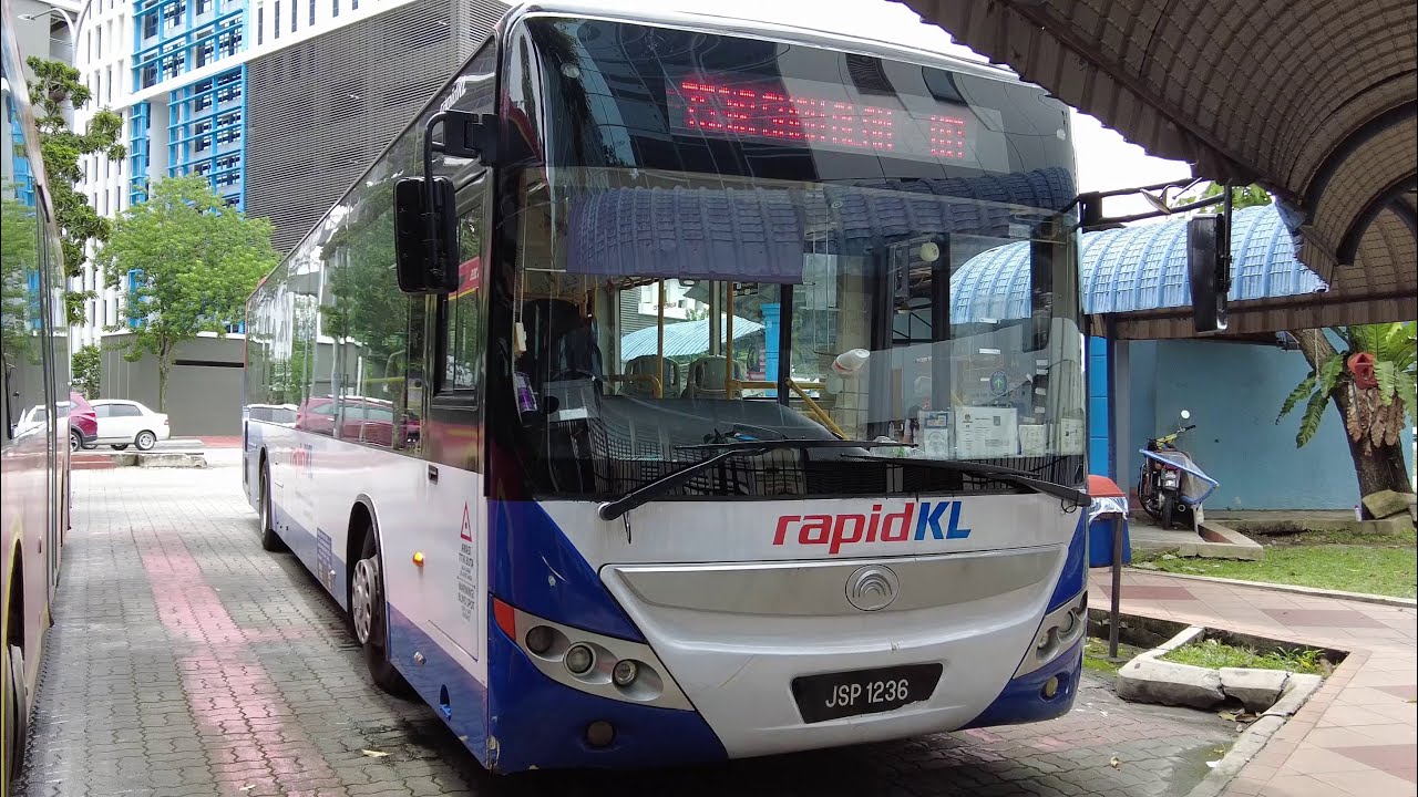 rapidKL Yutong ZK6126HG Bus (JSP1236) - YouTube