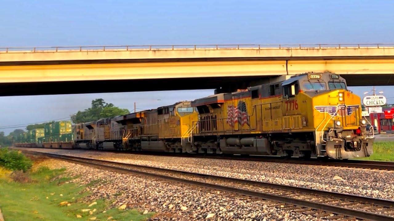 1st Train I Got On 5-27-24 ( Intermodal Z Train, Hello Toots! ) - YouTube