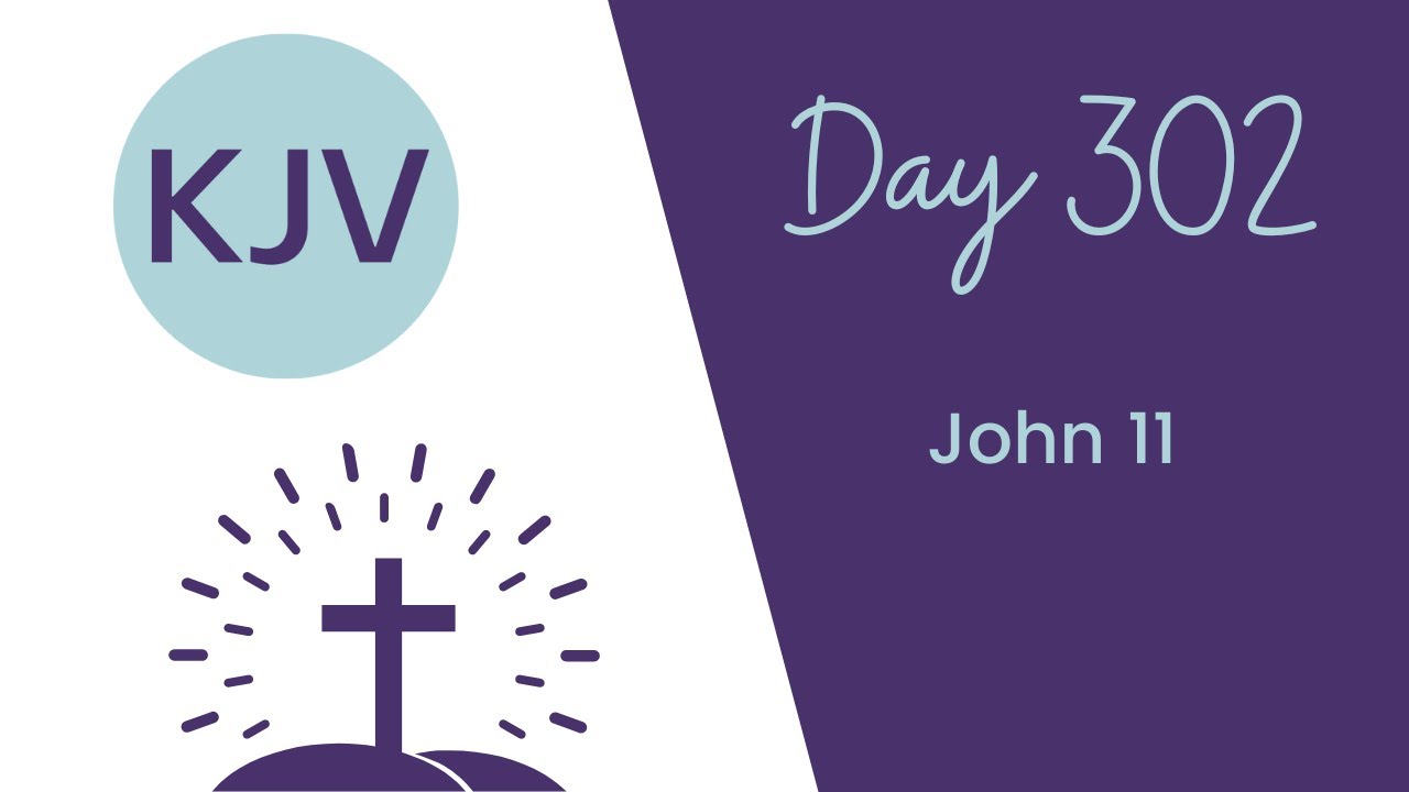 John 11 King James Version KJV Bible Reading Daily Bible Verse