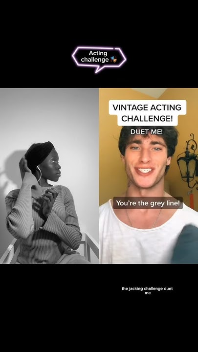 Acting challenge #acting #vintage #actor #acting #actingchallenge #actress #tiktok - YouTube