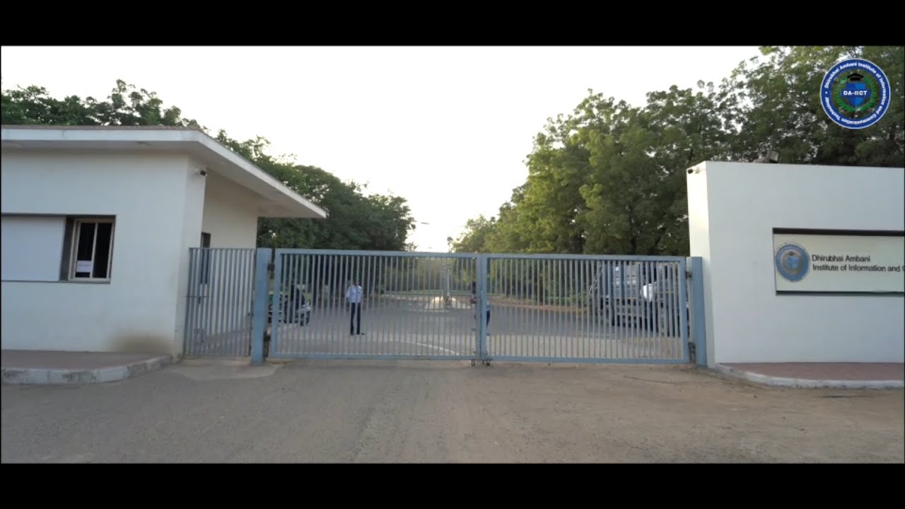 DAIICT Complete Campus Tour : Dive into Innovation, Learning and Heart ...