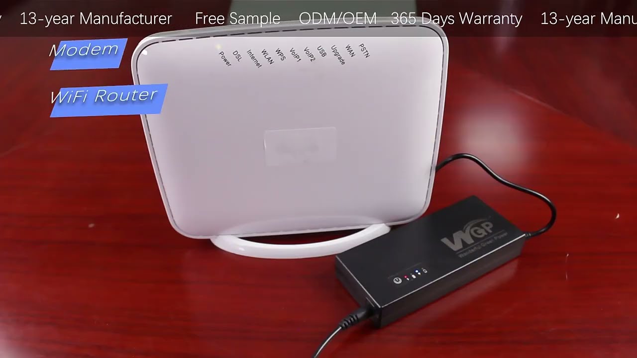 Mini UPS for Wifi router, Digicel and TSTT CPEs - YouTube