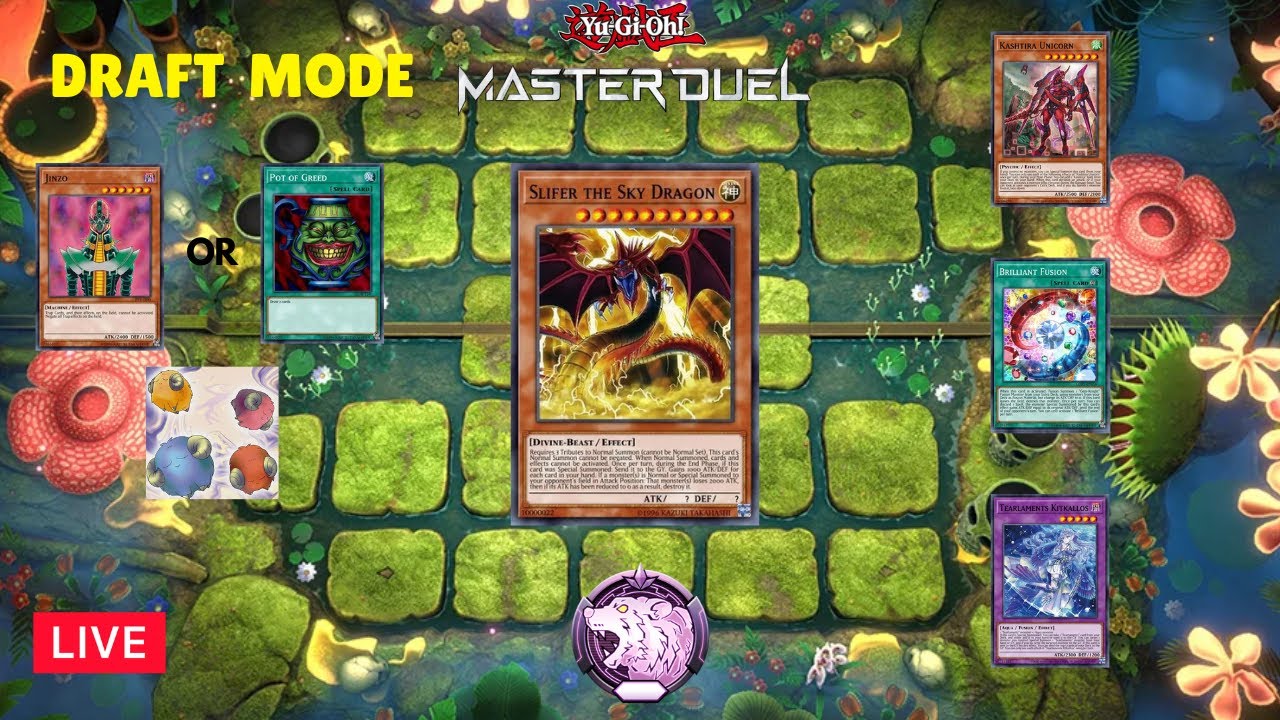 🔴 LIVE - Ranked ️ Duel Room/ Draft Mode | Yu-Gi-Oh! Master Duel - YouTube