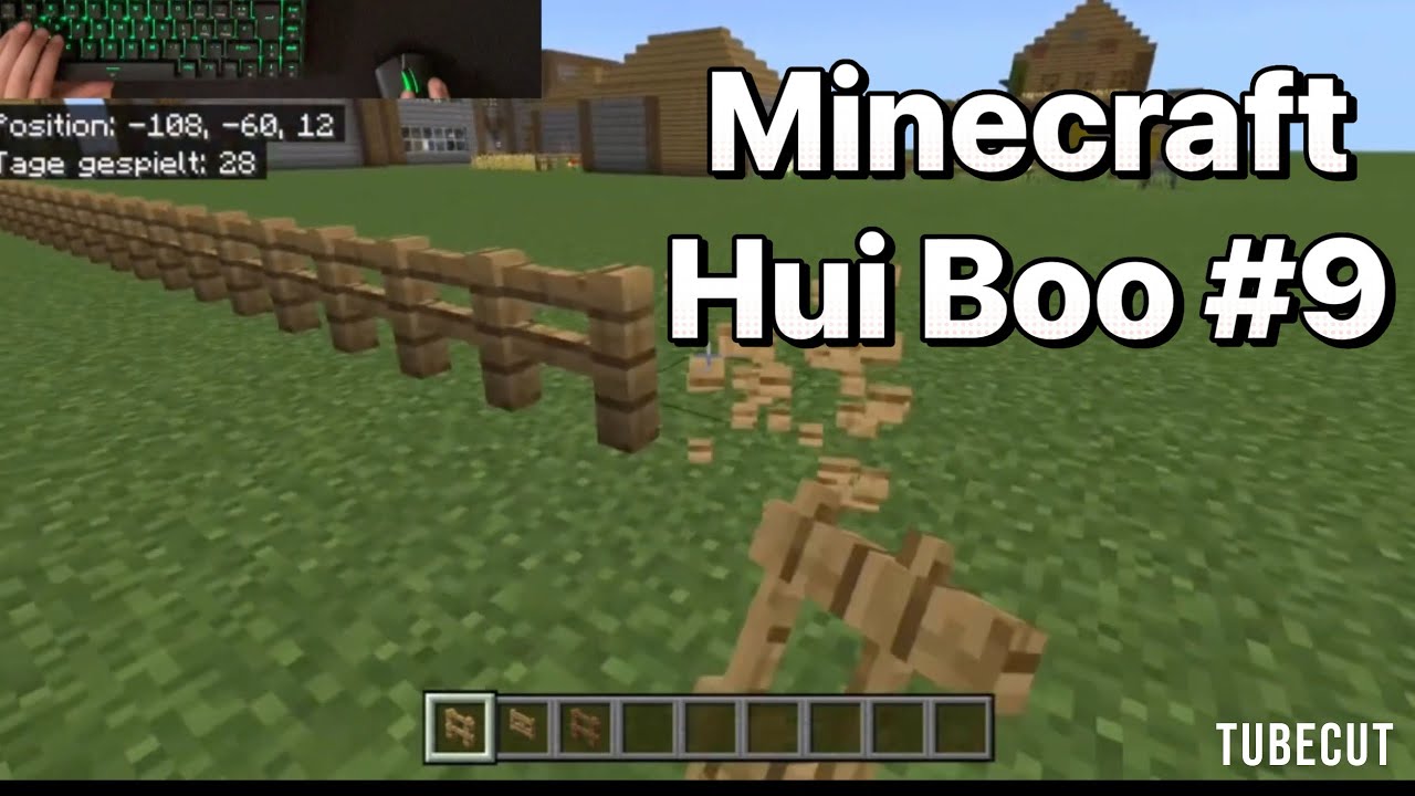 Ich baue neue schöne Häuser ! / Minecraft Hui Boo #9 - YouTube