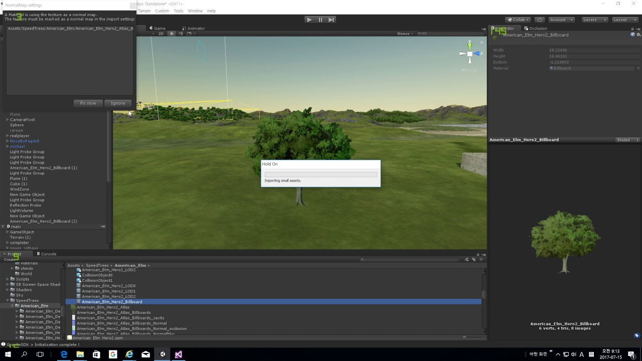 Fuzz Scattering SpeedTree Billboard - YouTube
