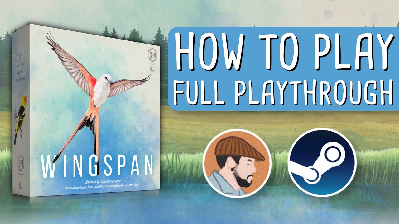 How to Play Wingspan - Full Digital Playthrough | Steam - YouTube