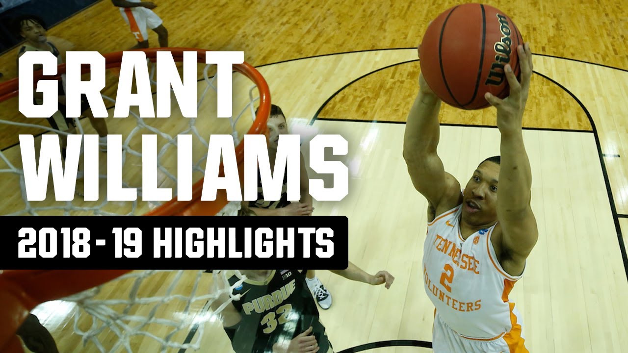 Grant Williams NCAA tournament highlights - YouTube