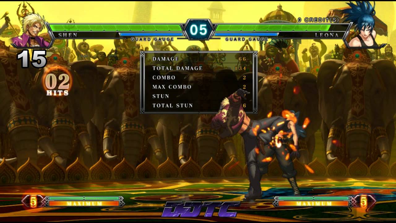 KOF XIII: Shen combo tutorial - Shen, Shanghai's God of War - YouTube