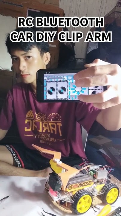 RC BLUETOOTH CAR WITH CLIP ARM FROM PVC. #arduino #arduinoproject #rcbluetoothcar #rccar - YouTube