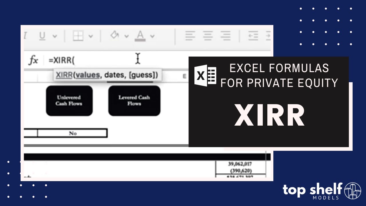 Excel Formulas For Private Equity How To Calculate XIRR YouTube excel-formulas-for-private-equity-how-to-calculate-xirr-youtube