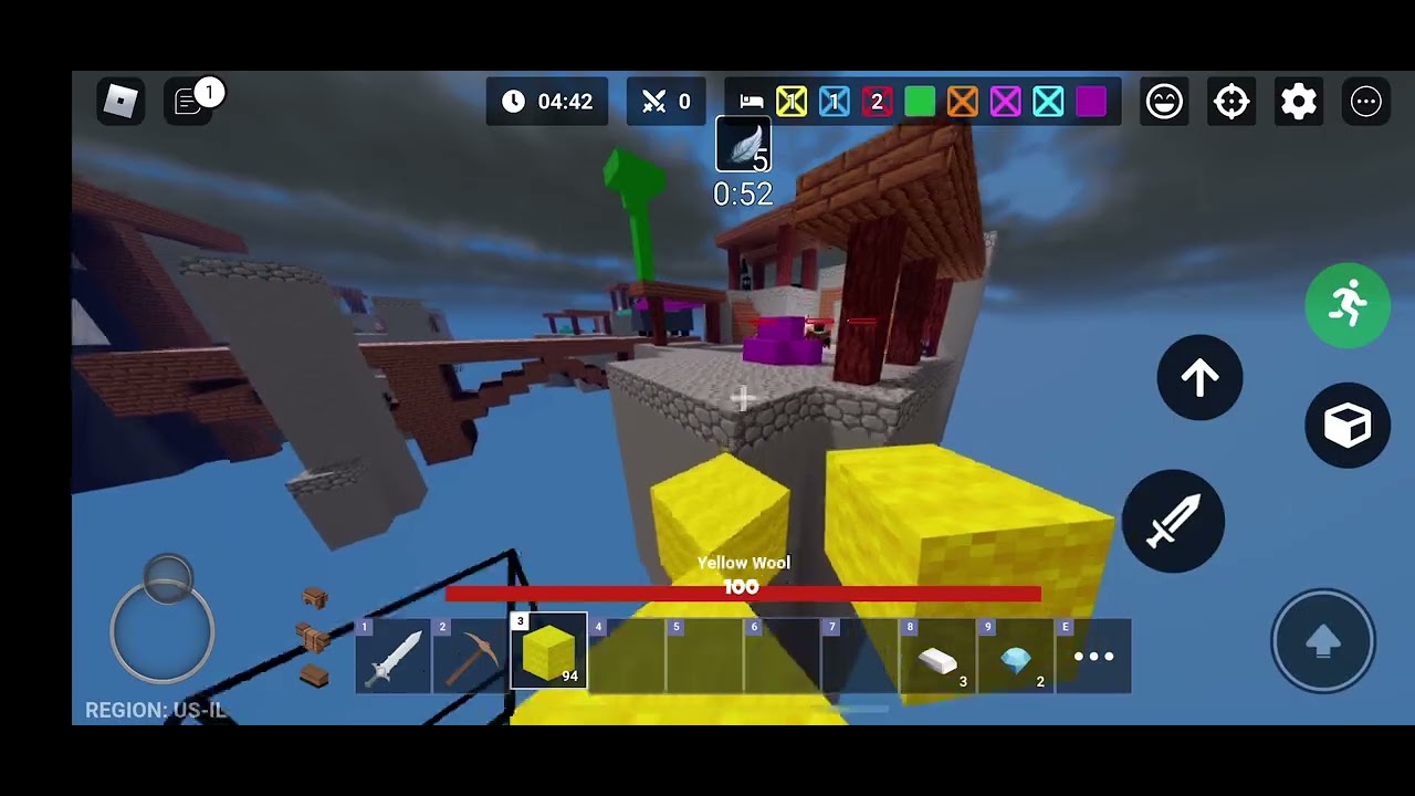 I Finally Got Zephyr Kit In Roblox Bedwars Youtube