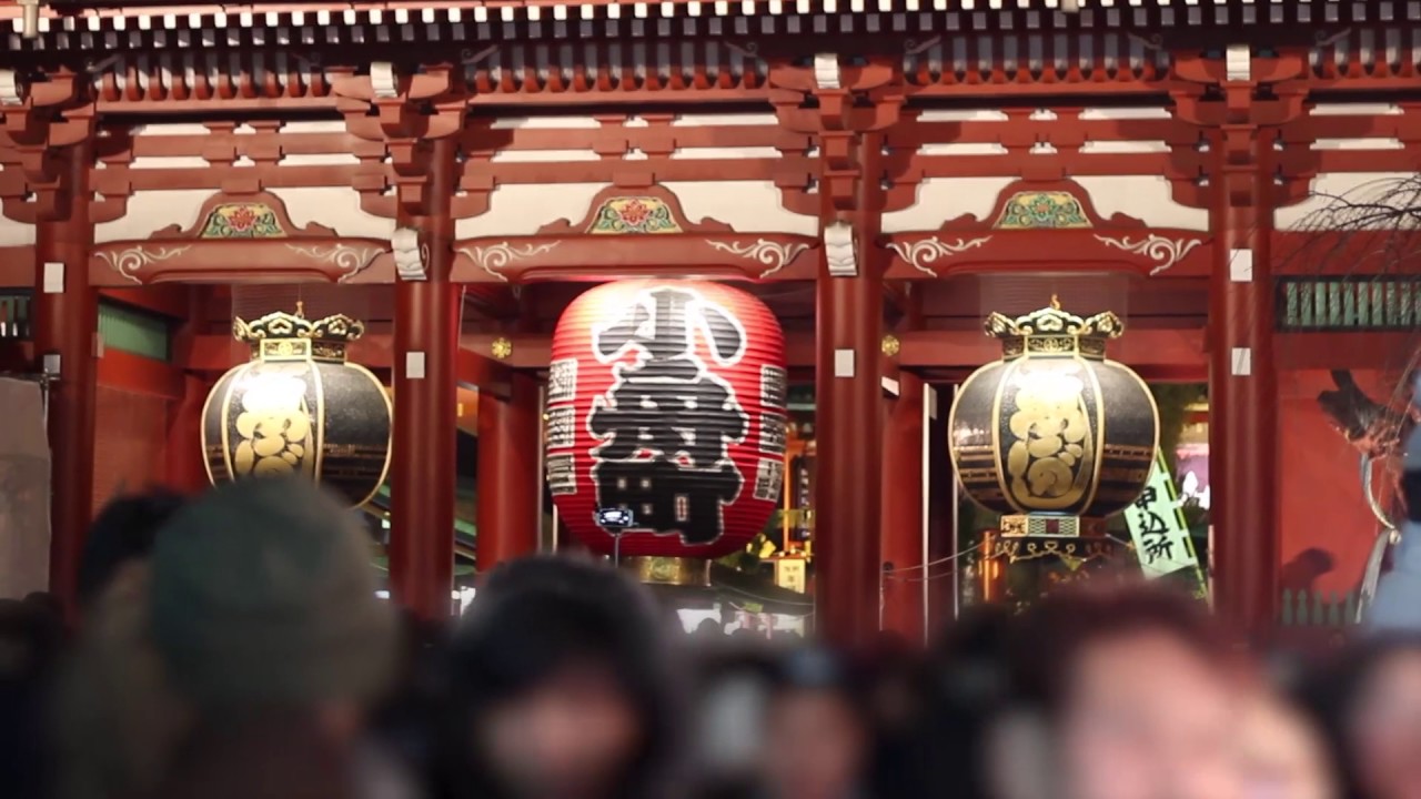 Traditional New Years Midnight in Japan! - YouTube