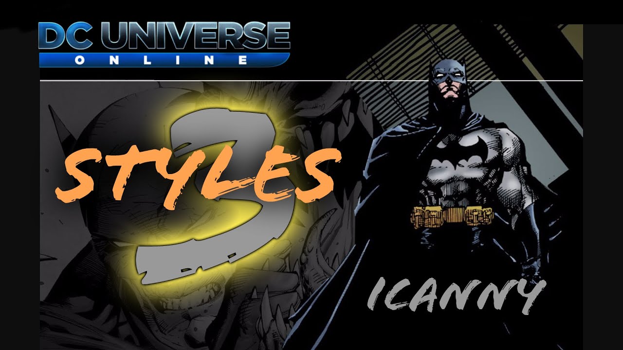 DCUO: Iconic Styles 3 - YouTube