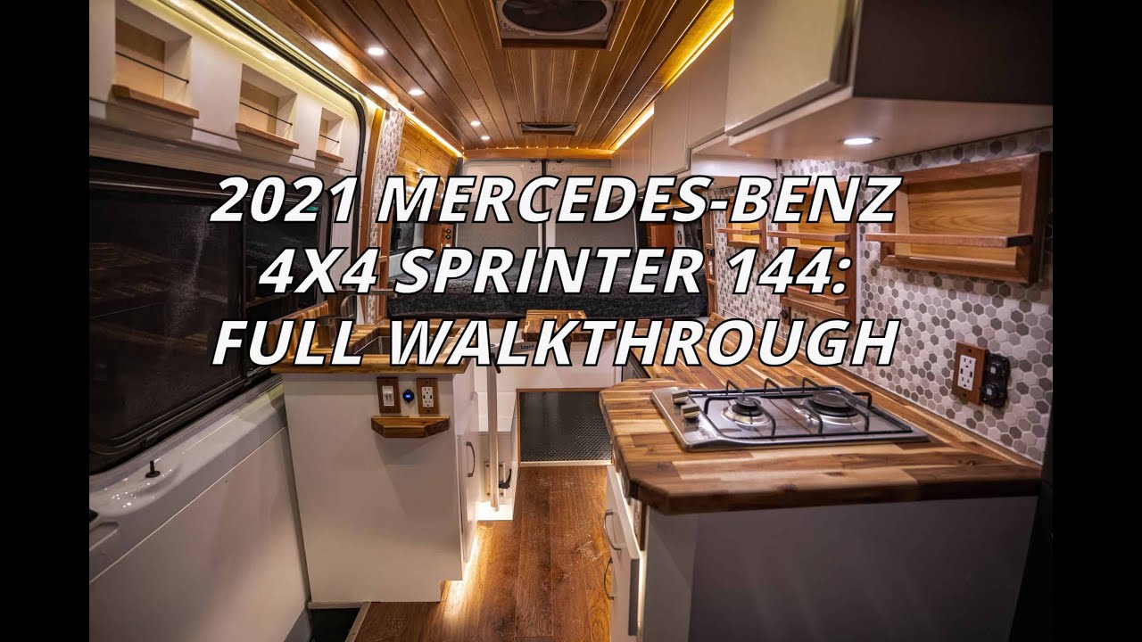 FULLY LOADED 2021 Mercedes-Benz 4x4 Sprinter 2500 144" [Full ...