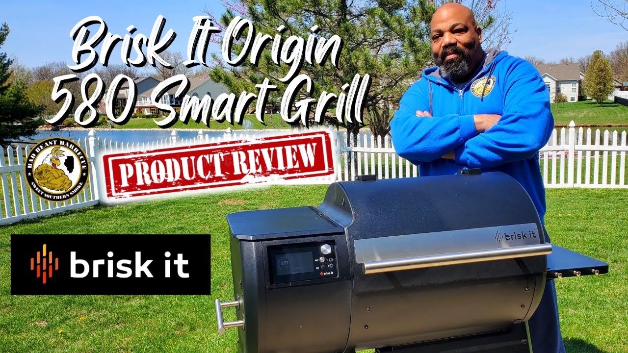 Brisk It Origin-580 Smart Grill Product Review @briskitgrills - YouTube
