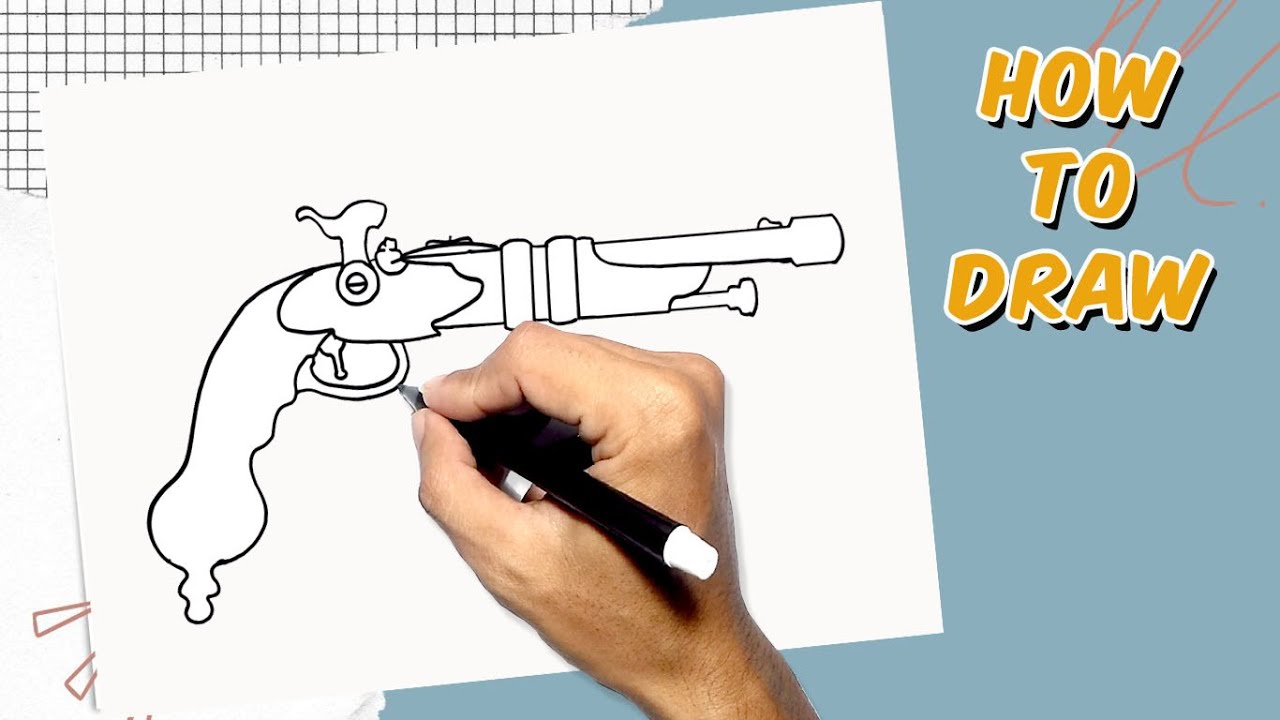 How to Draw Flintlock - YouTube