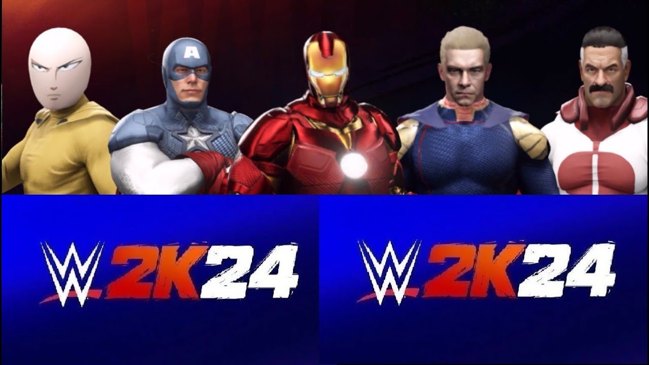 WWE 2K24 Random Created Superstar & Roster Livestream - YouTube