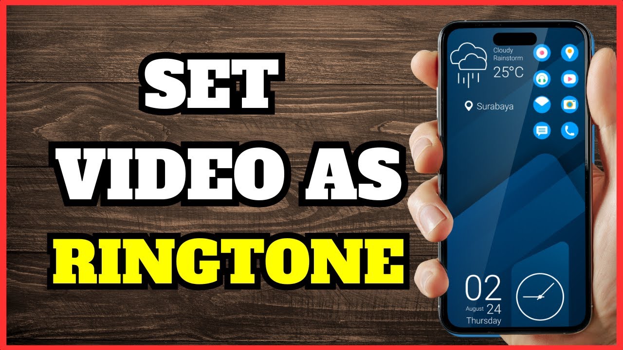 How To Set Video As Ringtone On Android | Full Guide - YouTube