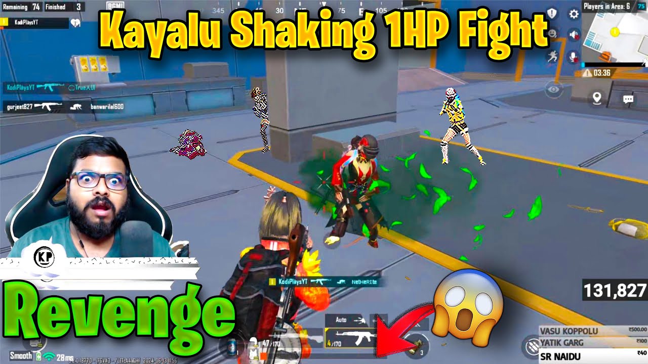 Kayalu Shaking🥵 1HP Fight Dont Miss Ending😰 Mawa - YouTube