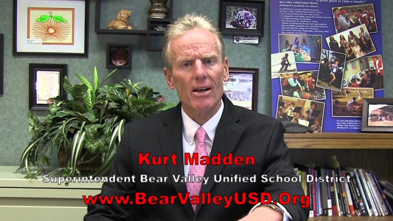 Kurt Madden Superintendent of BVUSD on TV Big Bear April 2, 2015 - YouTube
