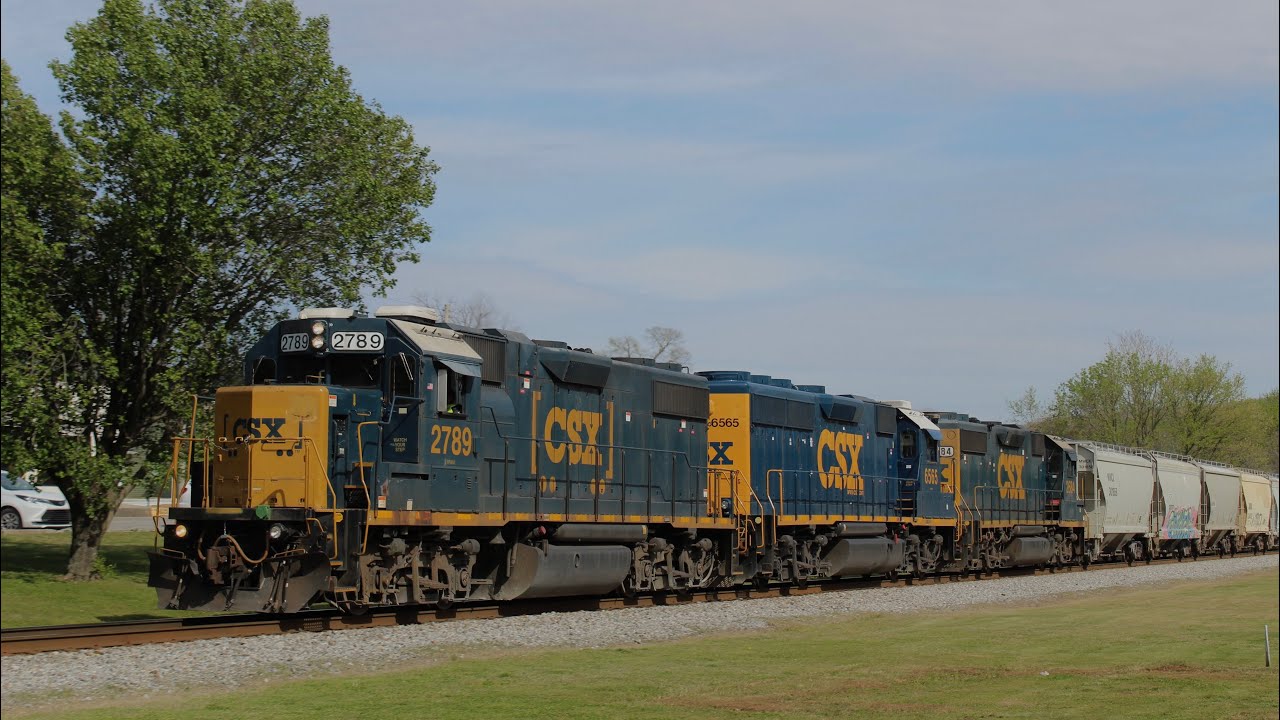Railfanning Along two Points on CSX's old J-Line - YouTube