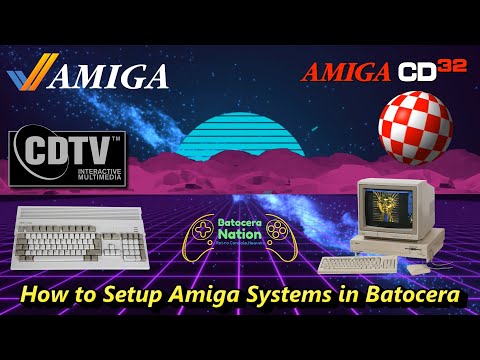 How to Setup Amiga Systems in Batocera - YouTube