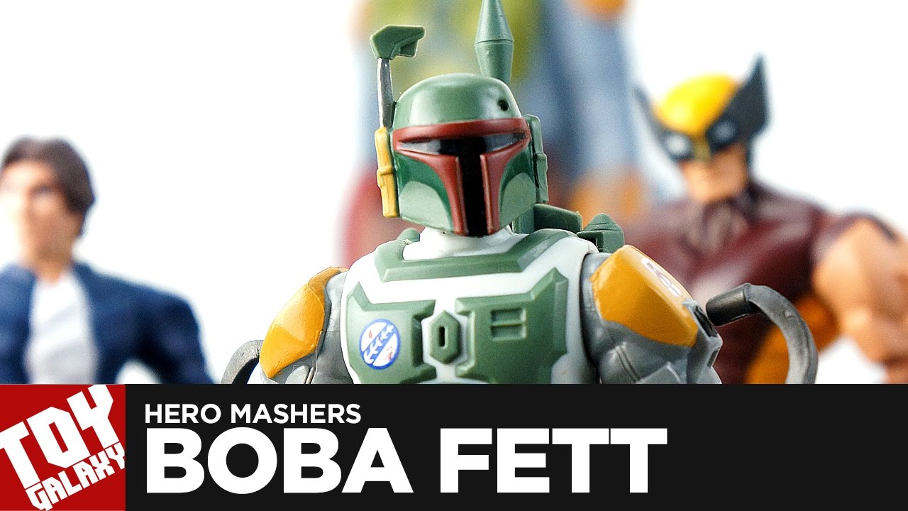 Star Wars Hero Mashers Boba Fett Review - YouTube