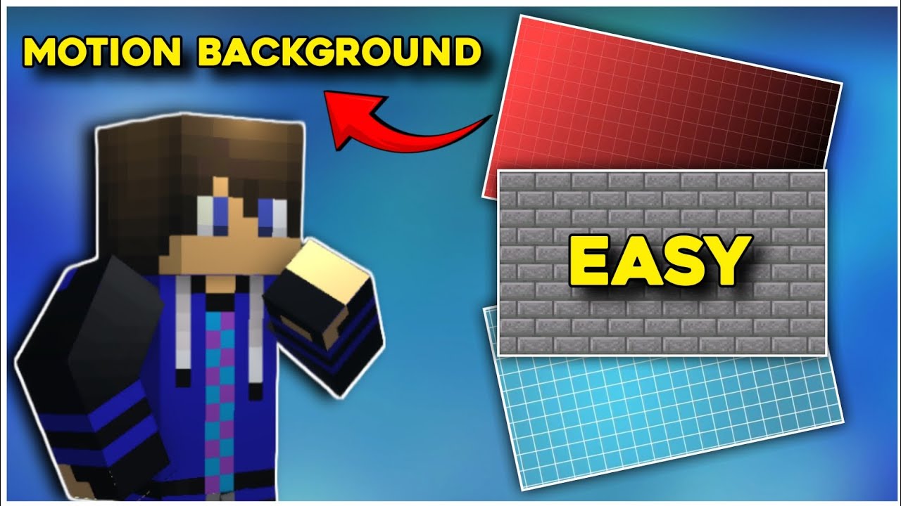 How to create motion background for gaming videos || Easy || - YouTube