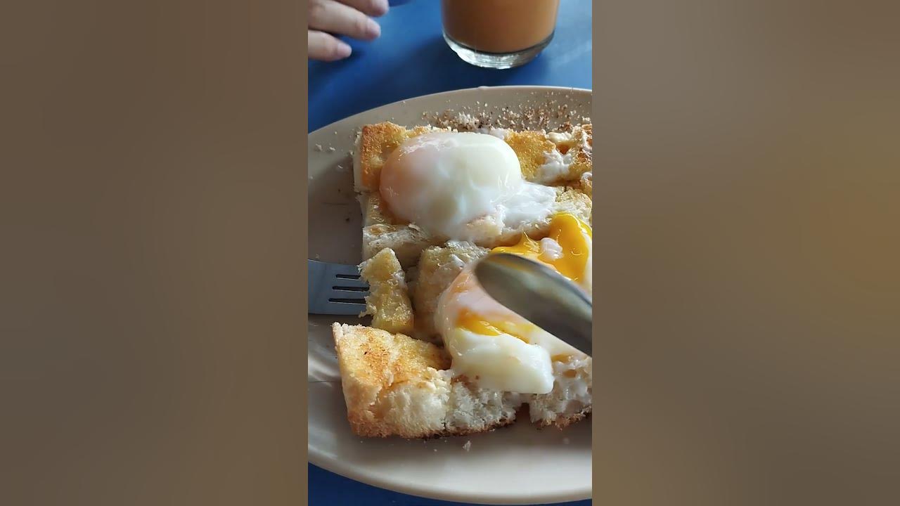 Roti Bakar Telur Goyang Penang Malaysia Youtube