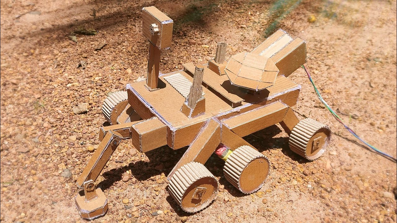 How to make rc Curiosity Rover - YouTube