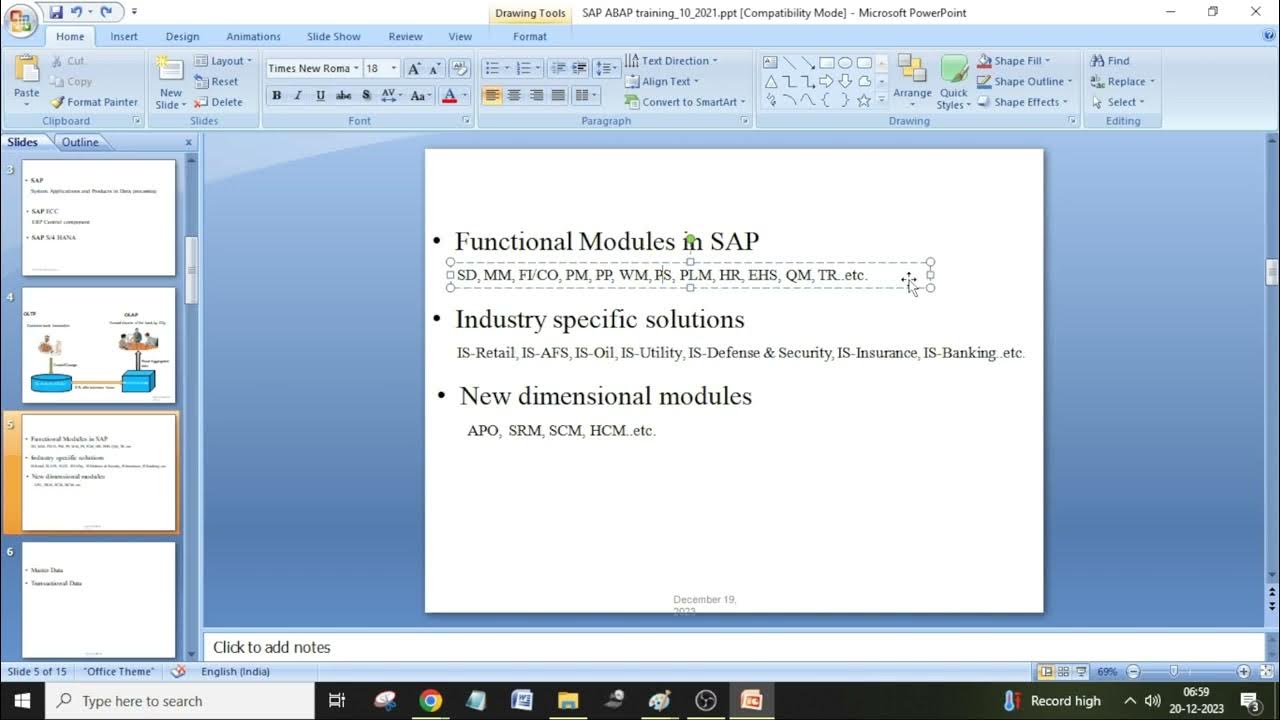 CL2. SAP ABAP Introduction Class 2 - YouTube