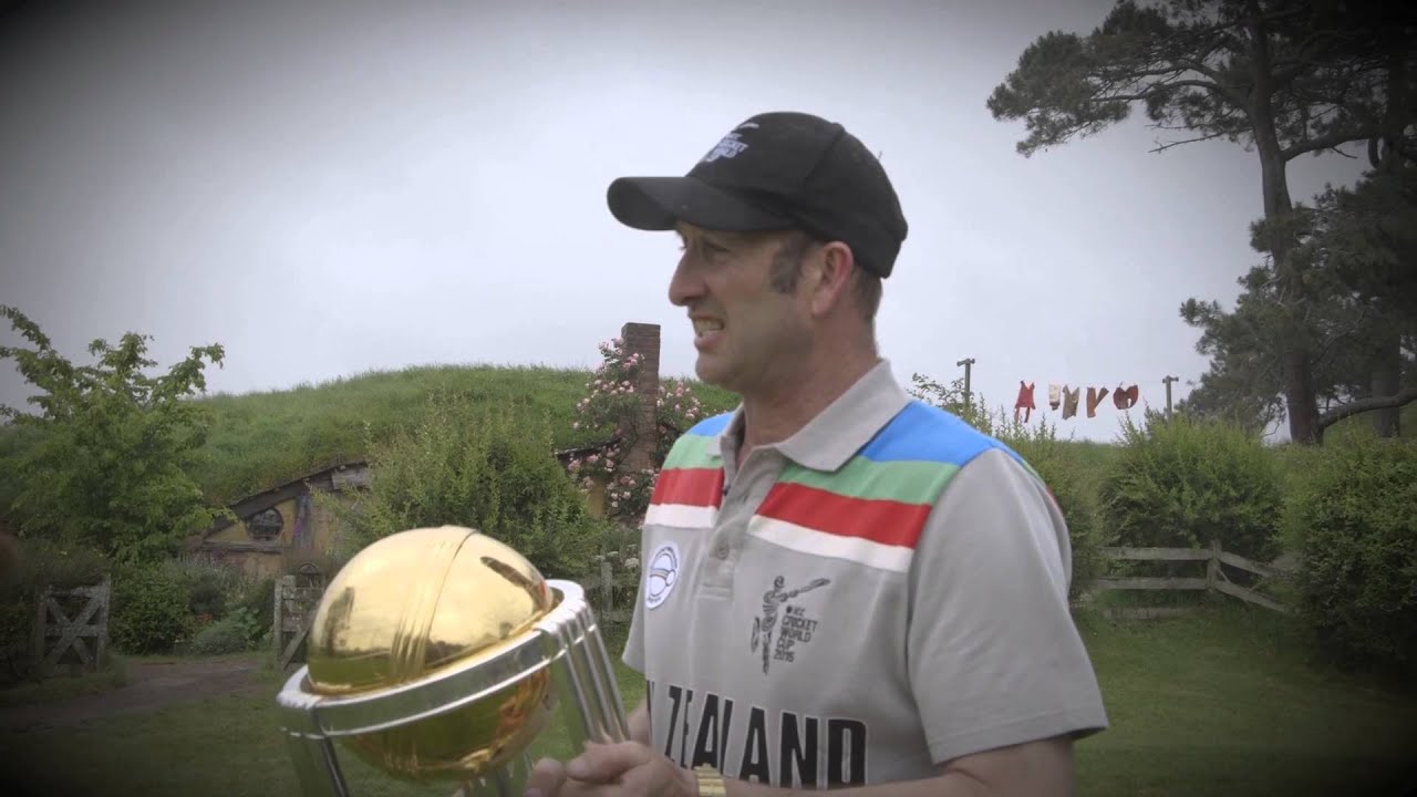 CWC Trophy Tour, Hobbiton, New Zealand - YouTube