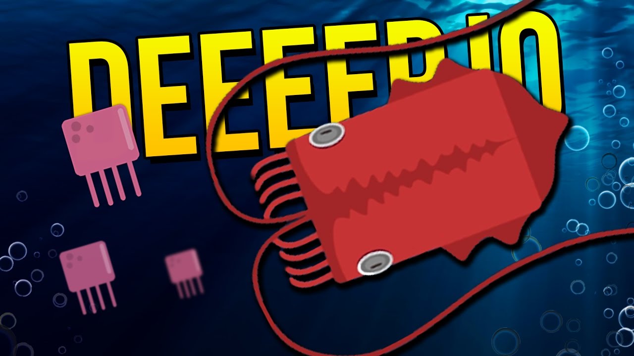 GIANT SQUID ATTACKS! - Deeeep.io / Deep.io Gameplay #1 (New Deeeep.io ...