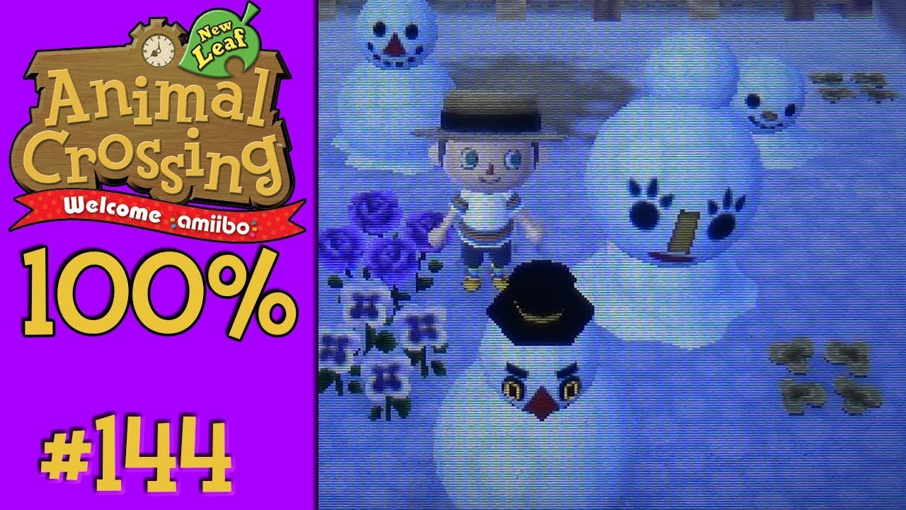 Animal Crossing: New Leaf 100% - #144: Final Snowtyke Item + More ...
