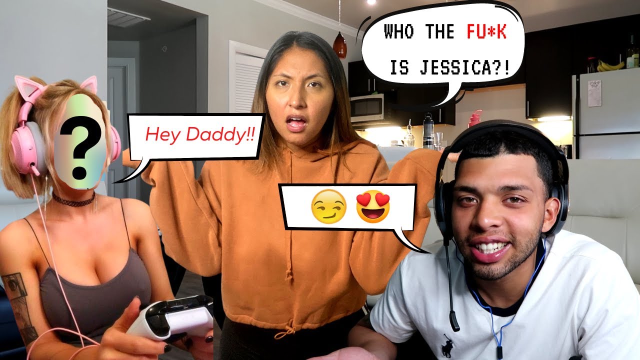 GAMING WITH GIRLS ONLINE TO SEE HOW MY GIRLFRIEND REACTS!! **INTENSE ...