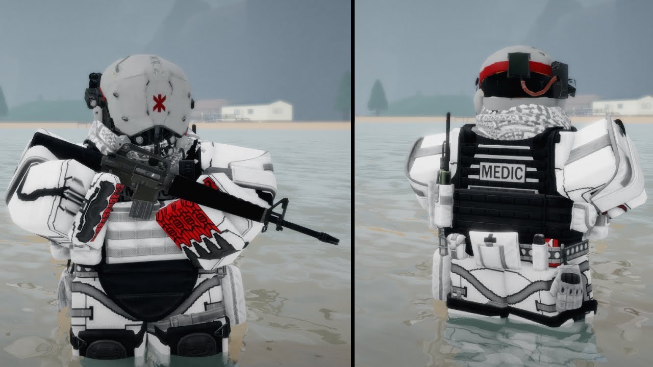 ROBLOX TRAUMA TEAM AVATAR BUILD TUTORIAL Zombie Apocalypse Roleplay ...