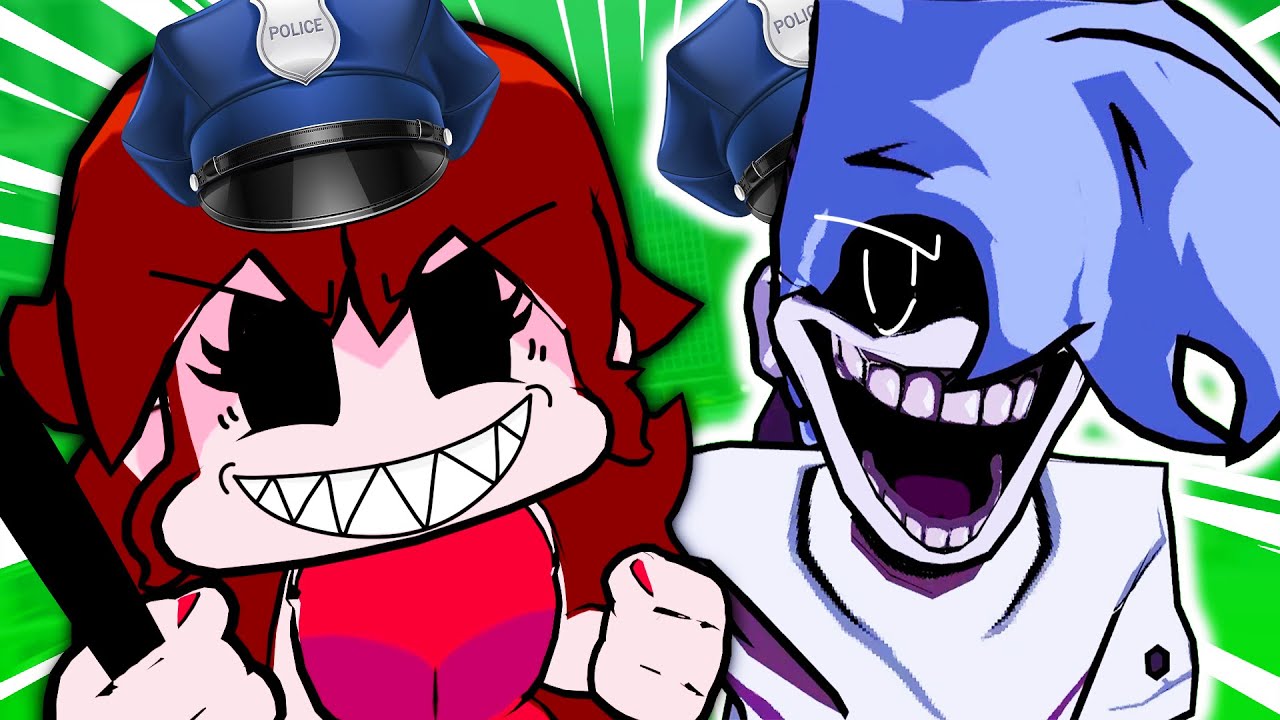 Friday Night Funkin' V.S SILLY BILLY | Cops and Robbers! (VRChat: Funny ...