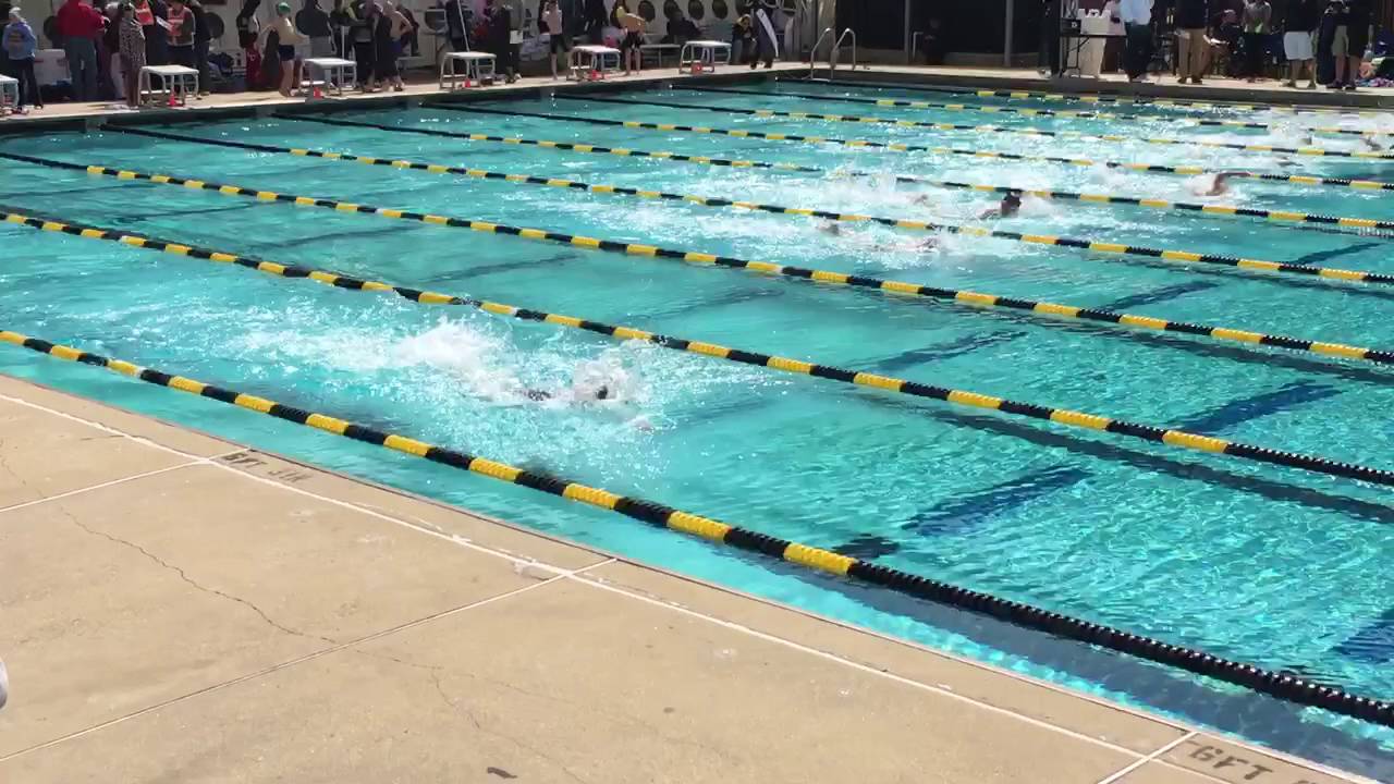 Kade 50m free Abby Seeger - YouTube