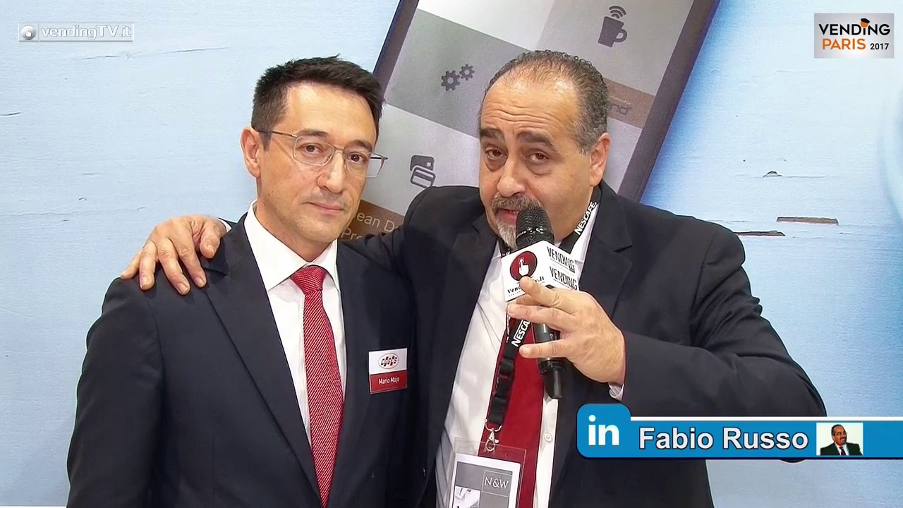 VENDING PARIS 2017 VendingTV Fabio Russo intervista Mario Maio di COGES ...
