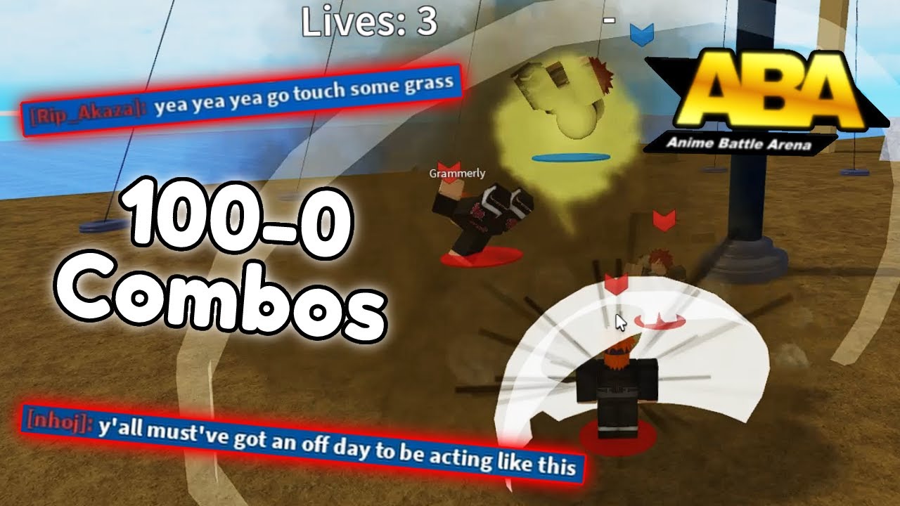 Casually Landing 100-0 Team Combo's in ABA - YouTube