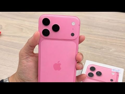 Pink iPhone 17 Pro Max in a wild - YouTube