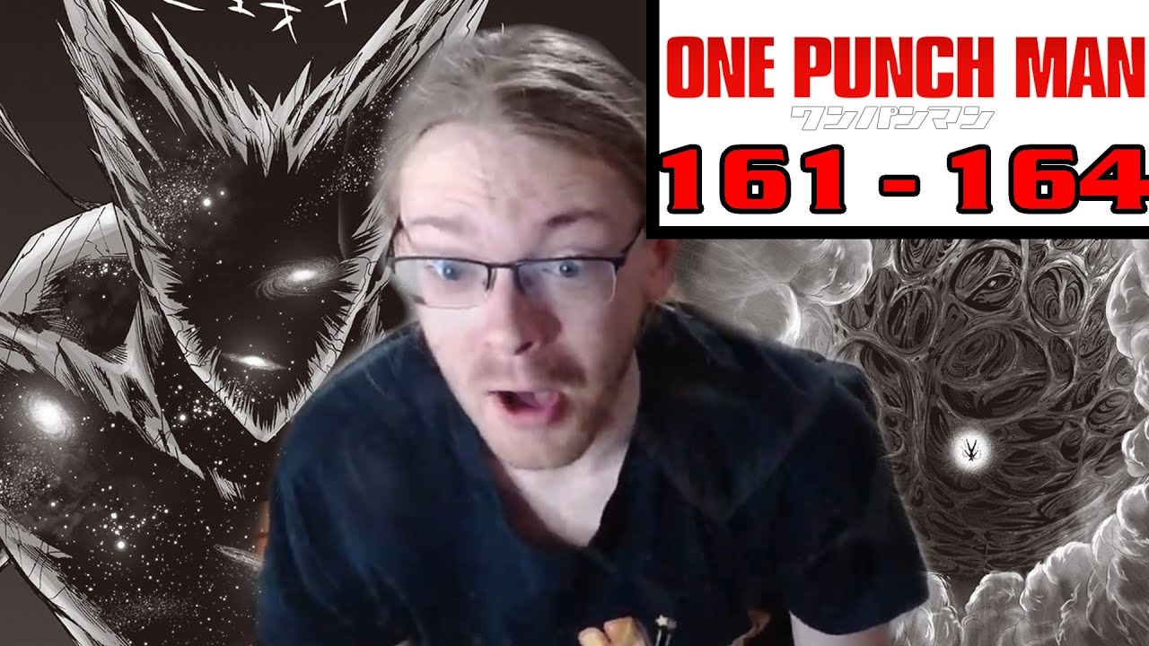 ONE PUNCH MAN CHAPTER 161 - 164 | GAROU VS SAITAMA. S...SPACE GAROU ...