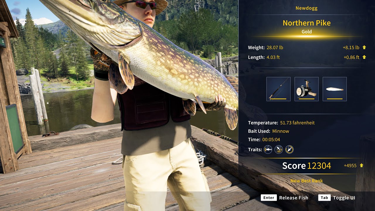 Huldraskogen FC12 Gold Northern Pike - YouTube