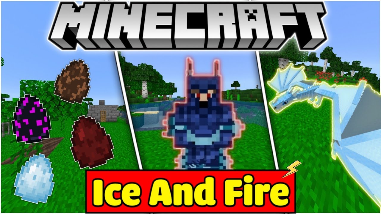 Cách Tải Addon/Mod Ice And Fire Siêu Nhẹ Ít Lag Cho Minecraft 1.17 - 1. ...